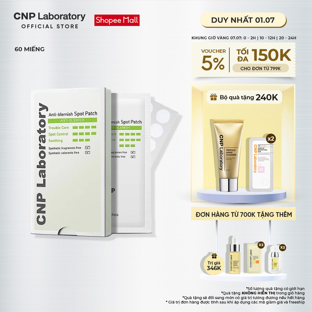 [CNP Laboratory Official]Miếng dán mụn CNP Laboratory Anti-Blemish Spot ...