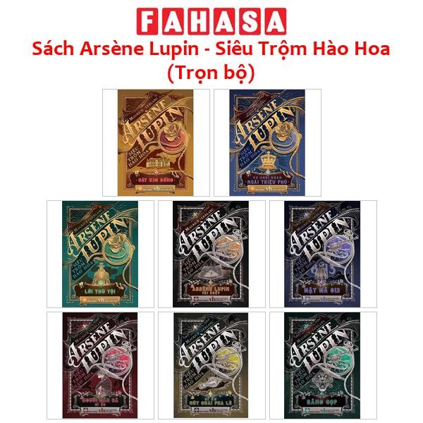 Sách - Sách Arsène Lupin - Siêu Trộm Hào Hoa (Trọn bộ) | Shopee Việt Nam