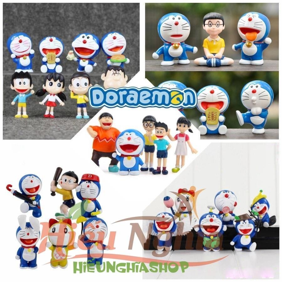 Mô hình các nhân vật truyện Doraemon siêu cute - nhiều mẫu tuỳ chọn | Shopee Việt Nam