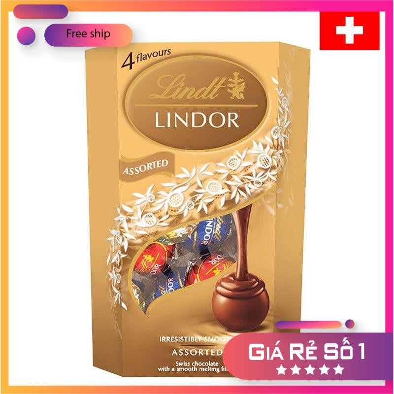 Socola Hỗn Hợp Lindt Lindor Assorted Hộp Quà 200G - Nhập Khẩu Thụy Sĩ ...