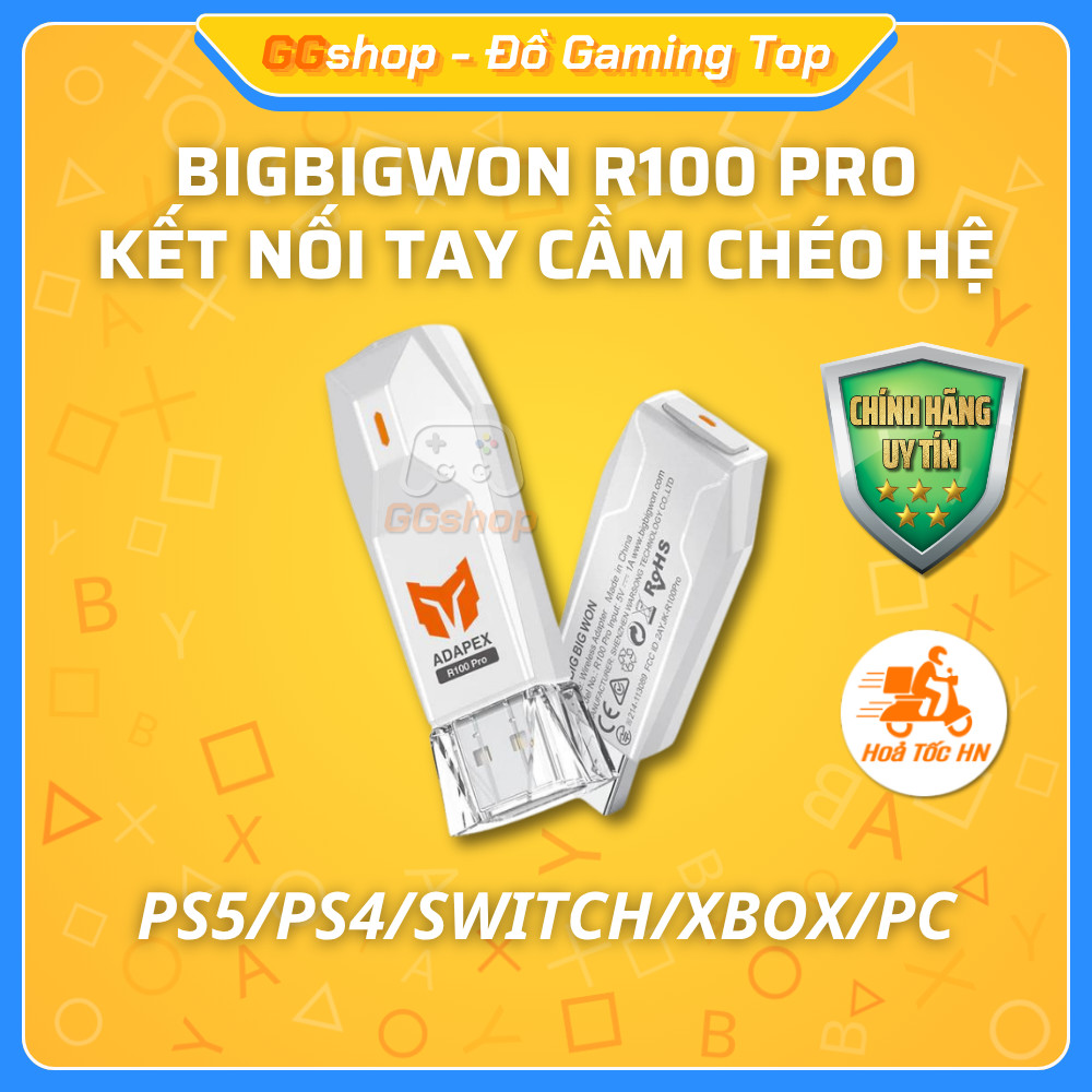 USB BIGBIGWON R100 Pro Kết Nối Chéo Hệ Tay Cầm PS5/PS4/XBOX/Switch/PC ...