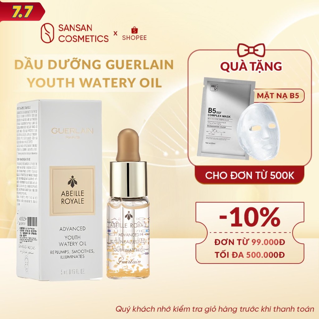Dầu Dưỡng Da Guerlain Abeille Royale Youth Watery Oil – Dưỡng ẩm sâu ...
