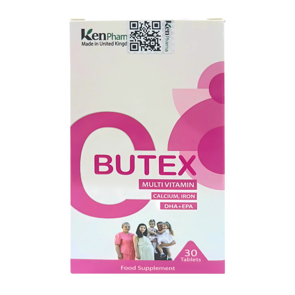[CHÍNH HÃNG] Viên uống bồi bổ cho phụ nữ mang thai - Kenpharma Butex (Hộp 30 viên) | Shopee Việt Nam