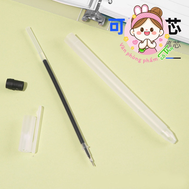 Bút Gel , bút mực nước , bút bi nước văn phòng ngòi 0.5 đồ dùng học tập 1k hộp bút đồng BG02 ...