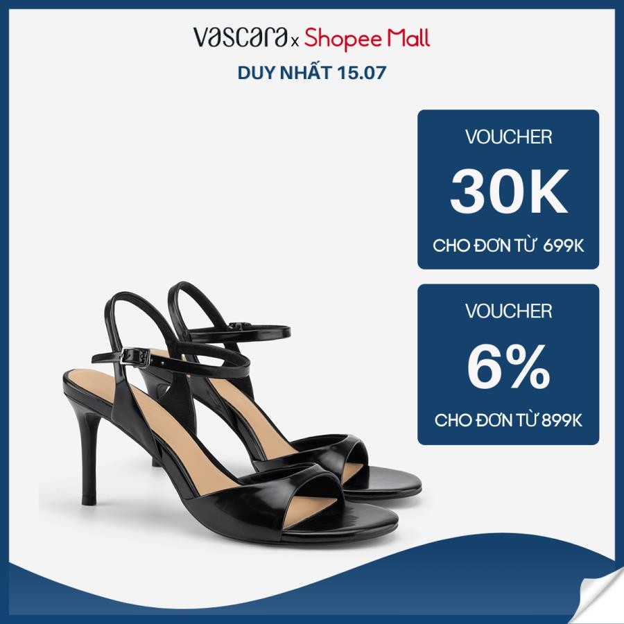 [Voucher 30K | 15.7] Vascara Giày Sandals Cao Gót Quai Dây Mảnh - SDN ...