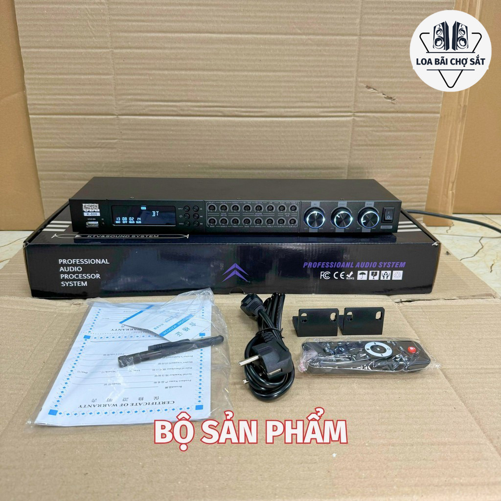 Vang Cơ Lai Số JB K800 Chống Hú Có Khiển, Bluetooth - Optical, Vang Cơ ...