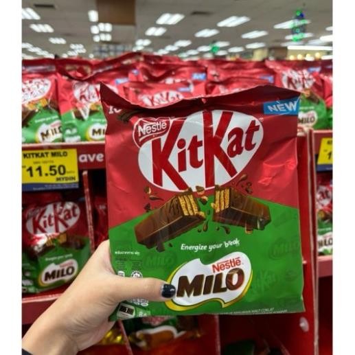 Thanh Socola Kitkat Milo/ Matcha/ Bánh Xốp Phủ Socola Sữa Nestlé KitKat ...