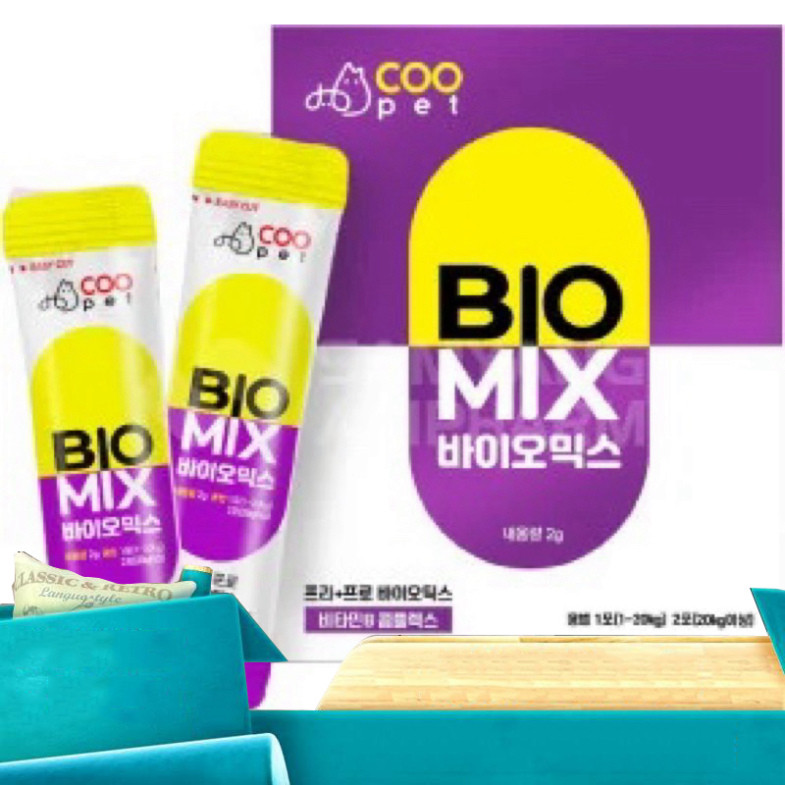 Hộp lợi khuẩn kép Biomix chứa phức hợp vitamin B,tăng cường trao đổi ...
