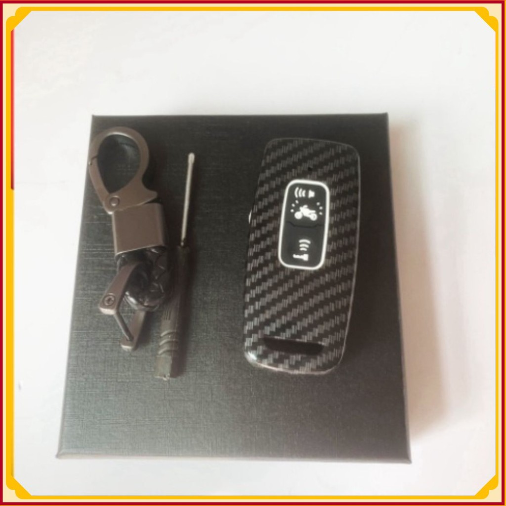 Ốp Chìa Khóa Smartkey AB 2023 carbon mã [HON 15] | Shopee Việt Nam