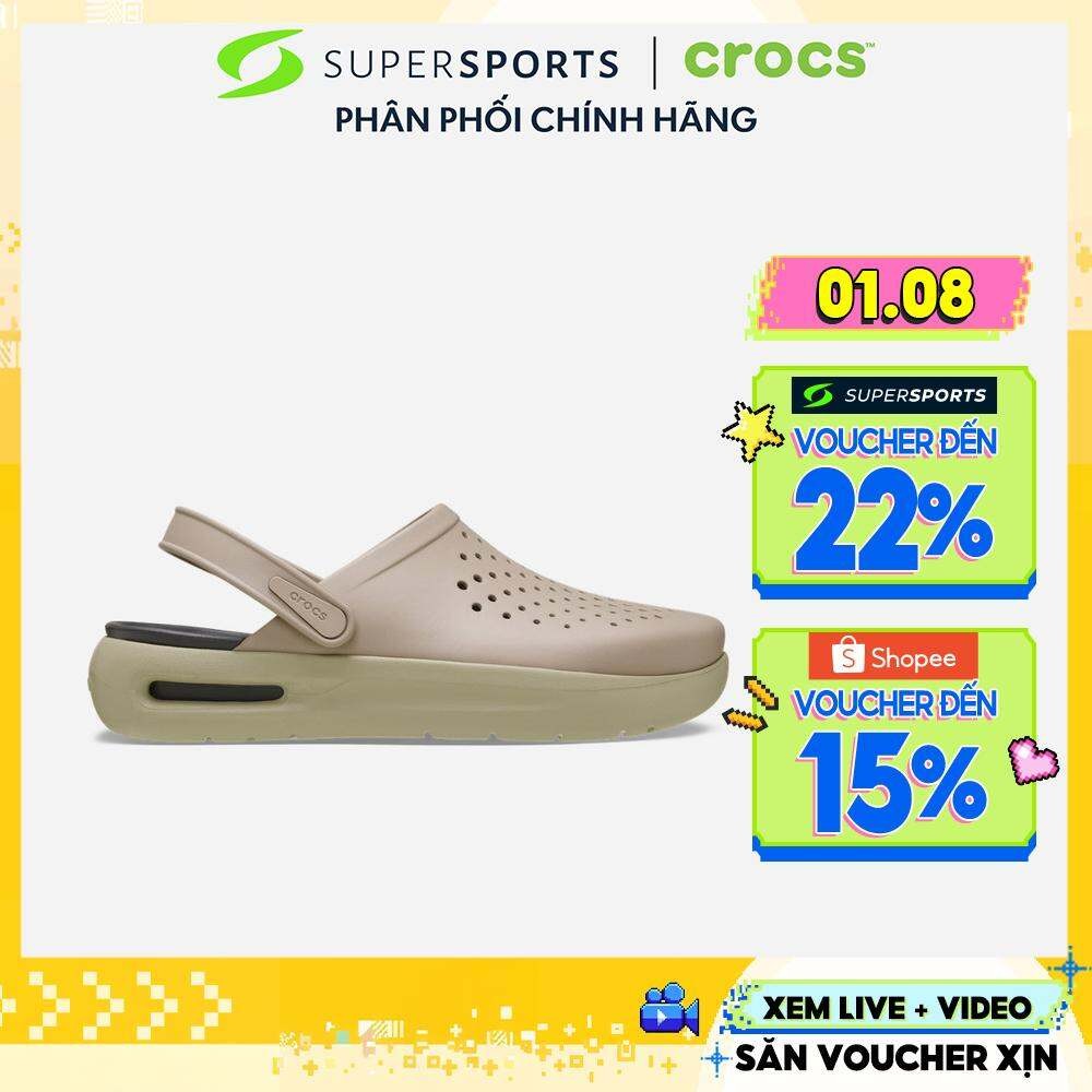 Giày Clog Unisex Crocs Inmotion - Nâu - 209964-214 LS300 | Shopee Việt Nam