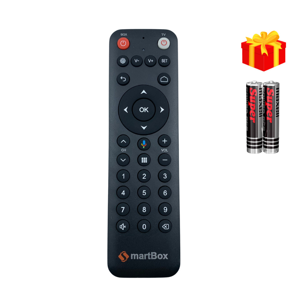 Remote điều khiển đầu VNPT Smartbox, micro điều khiển giọng nói mytv ...