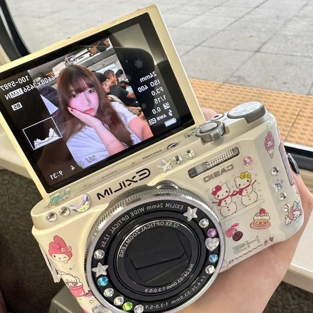 9600W Máy ảnh kỹ thuật số dễ thương Pixel Retro Dual Camera cho sinh ...