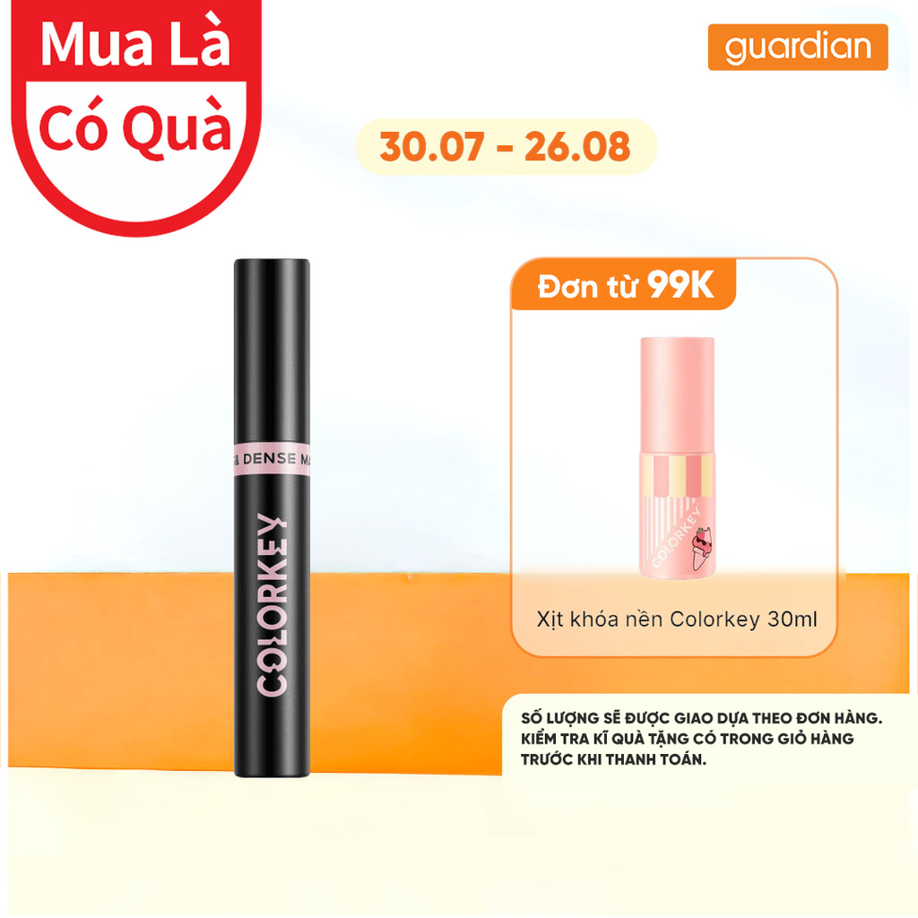 Chuốt Mi Dài & Dày Mi Colorkey Long & Dense Mascara 4.5g | Shopee Việt Nam