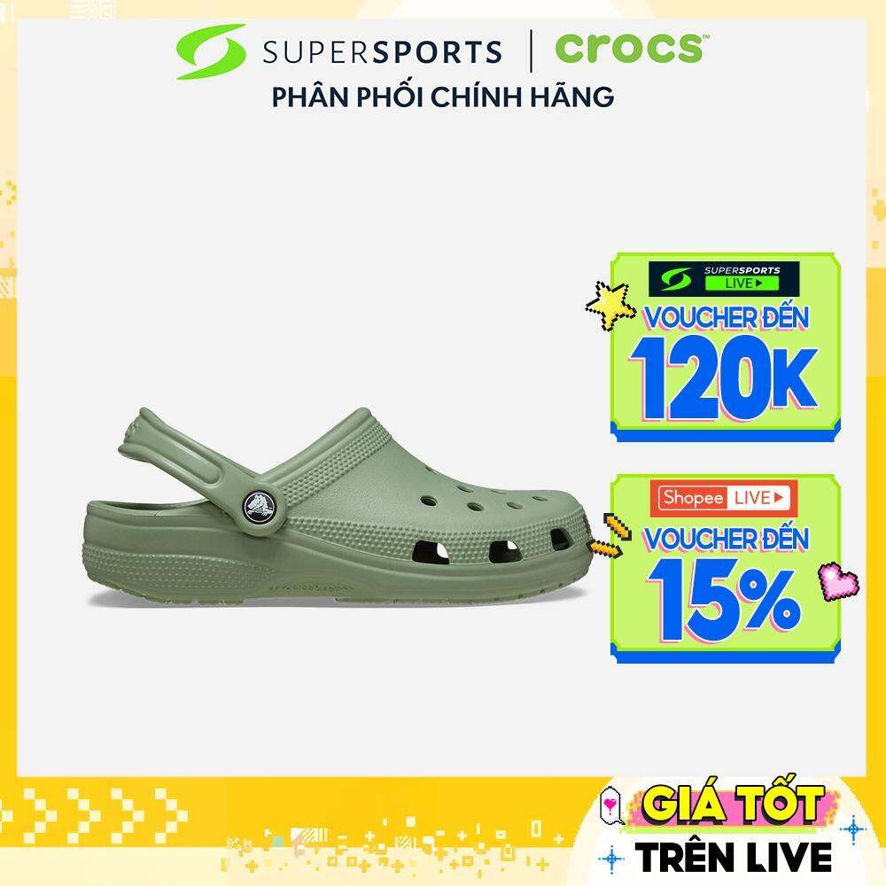 Giày Clog Unisex Crocs Classic - Xanh Lá - 10001-308 ADS400 | Shopee ...