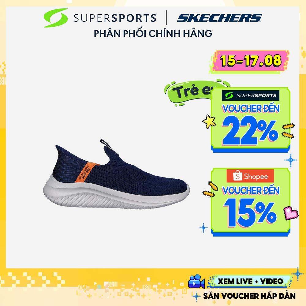 Giày Slip-On Bé Trai Skechers Ultra Flex 3.0 - Xanh Navy - 403844L-NVY ...
