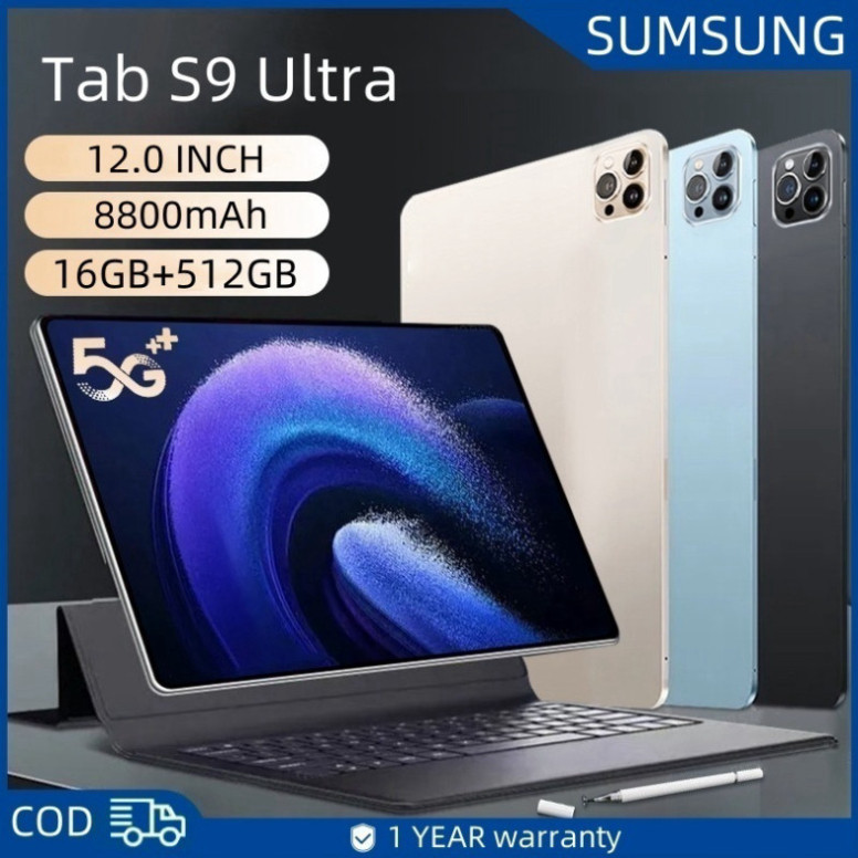 【COD】SUMSUNG Tab S9 Ultra Máy tính bảng 5G Máy tính bảng 16GB + 512GB ...