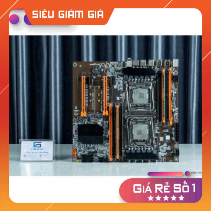 Khuyến mãi Combo Main Dual Xeon X79 / X99 + 2676 V3/2680 V4/2686 V4 ...