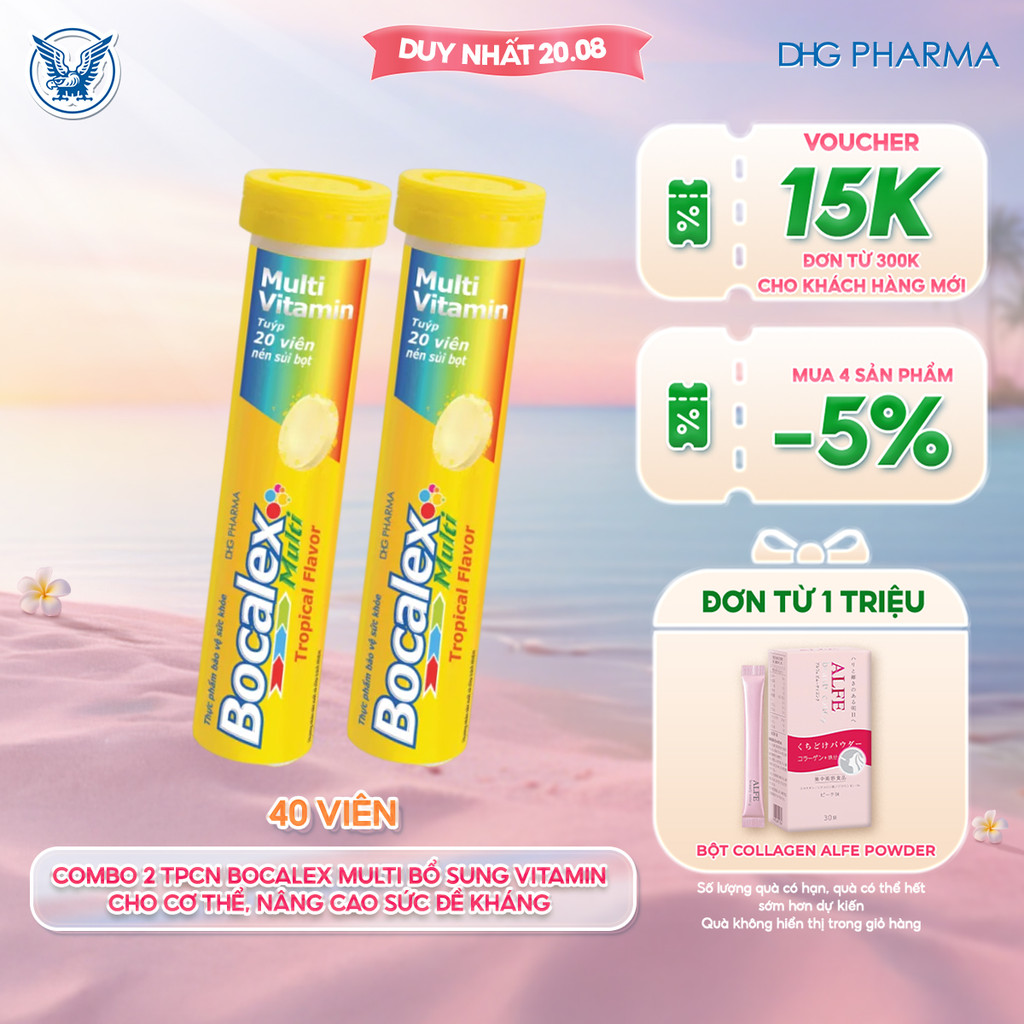 CB2 TPCN Bocalex Multi bổ sung vitamin cho cơ thể, nâng cao sức đề ...