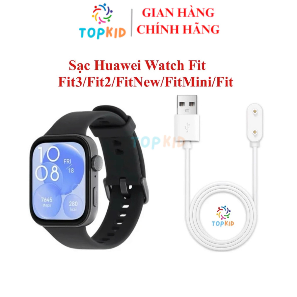 [Huawei Watch Fit] Dây sạc nam châm Đồng hồ Huawei Watch Fit3 /Fit2 ...