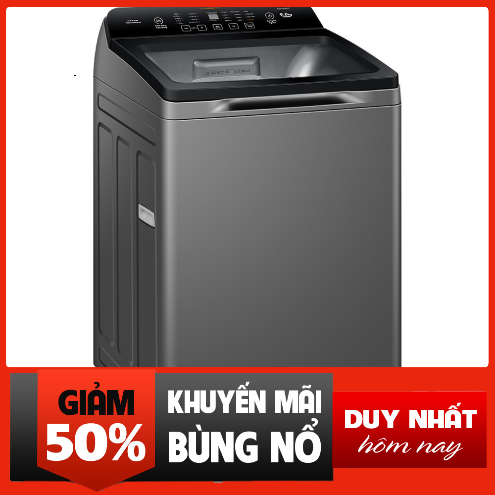 Sale Máy Giặt Aqua 9kg AQW-FR90GT.S Mới 2021 Cao Cấp Rẻ free ship ...