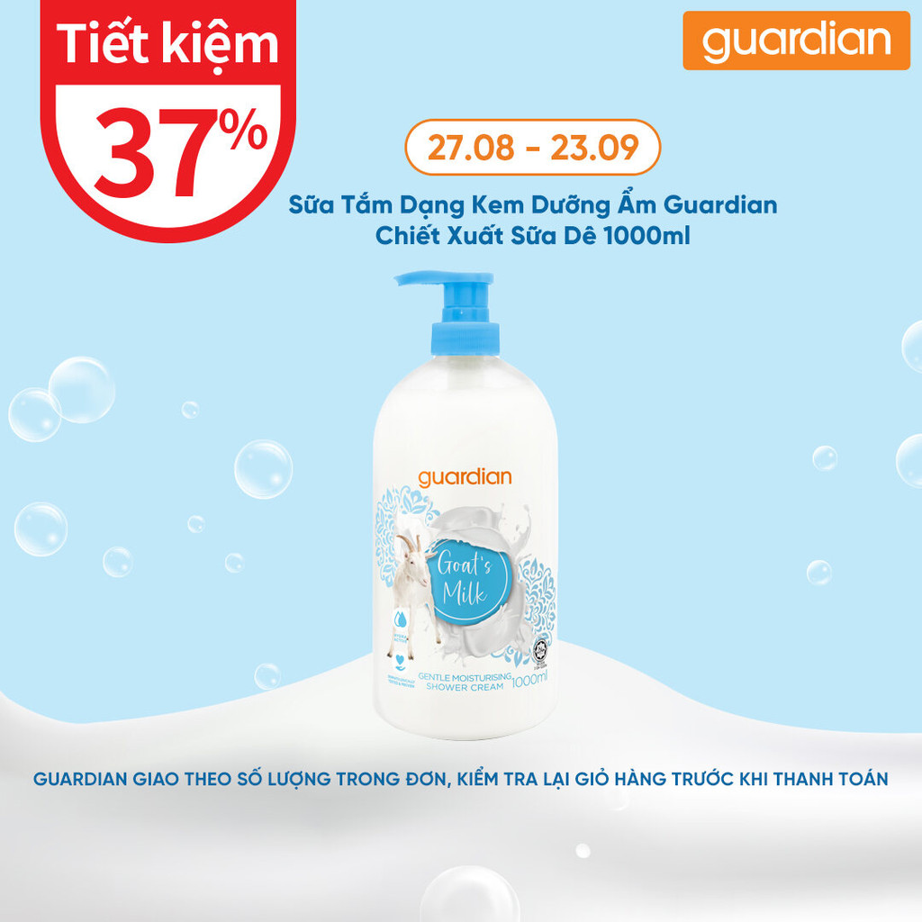 Sữa Tắm Dạng Kem Dưỡng Ẩm Guardian Essential Goat'S Milk Moisturising ...