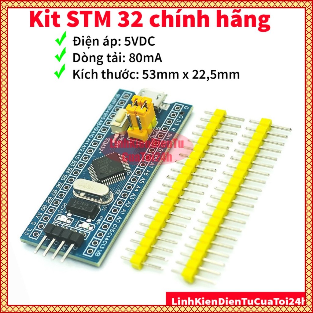 [RẺ VÔ ĐỊCH] Kit STM32F103C8T6 chính hãng, Mini STM32 ARM - Mạch Nạp ST ...