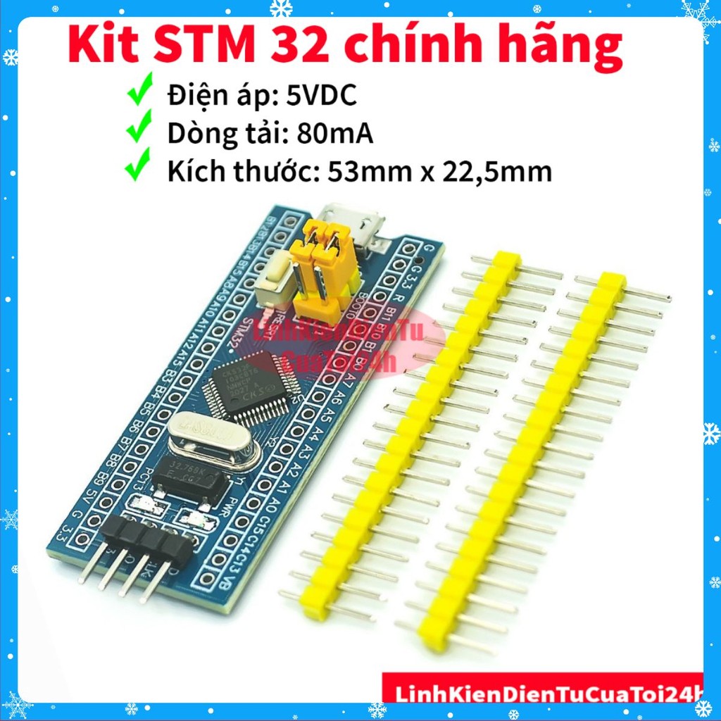 [SALE GIÁ GỐC] Kit STM32F103C8T6 chính hãng, Mini STM32 ARM - Mạch Nạp ...