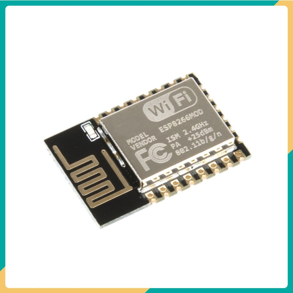 Bo Mạch Thu Phát Wifi SoC ESP8266 ESP-12F (ESP8266MOD WiFi Module) | Shopee Việt Nam