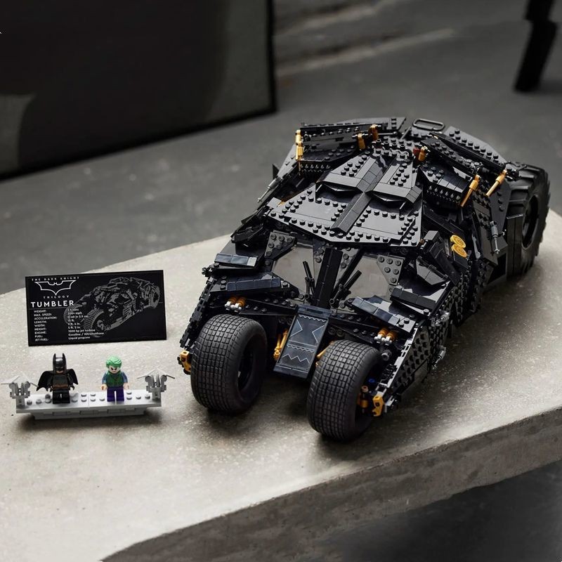 Tương thích với LEGO Batmobile Siêu anh hùng76240Hiệp sĩ bóng đêm DC ...