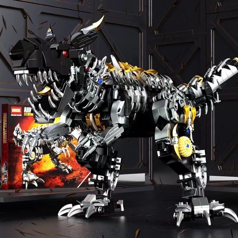 Khối xây dựng khủng long Indominus Rex Mecha Tyrannosaurus Rex độ khó ...
