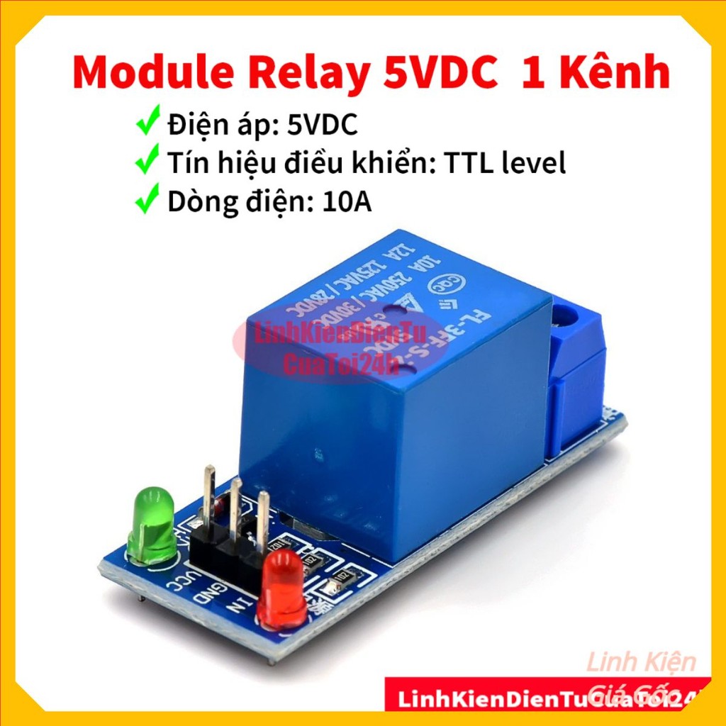 [SALE] Module Relay 5VDC 1 Kênh 2 Kênh - Mạch Relay 5V 1 kênh 2 Kênh ...