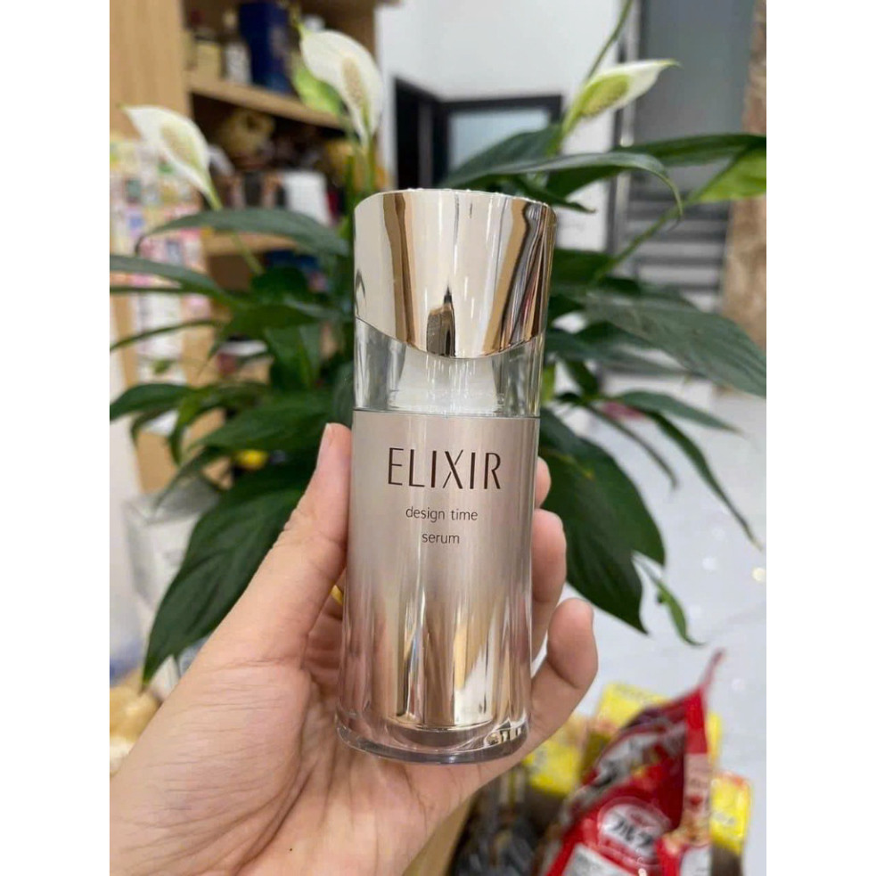 Tinh chất chống lão hóa Shiseido Elixir Design time Serum 40ml - - TINH CHẤT SĂN CƠ NÂNG CƠ ...
