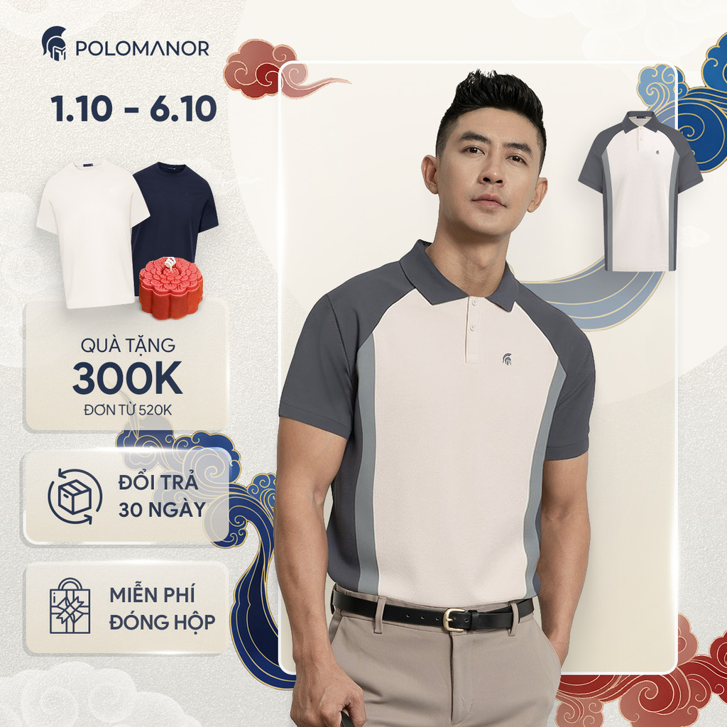 [NEW T8] Áo polo nam cao cấp MONO, chất liệu mới CVC Diamond, thanh lịch sang trọng - POLOMANOR ...