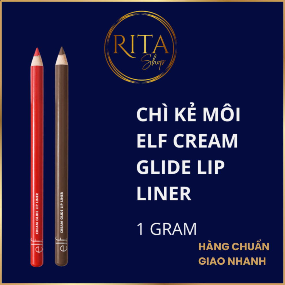 [Hàng Sẵn] Chì kẻ môi Elf Cream Glide Lip Liner -Rita Shop | Shopee ...