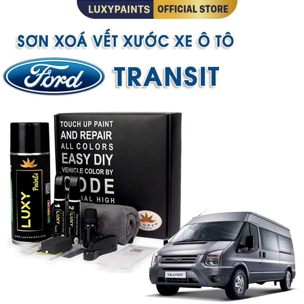 Sơn xóa vết xước xe ô tô Ford Transit LUXYPAINTS, Sơn dặm ô tô dễ sử ...