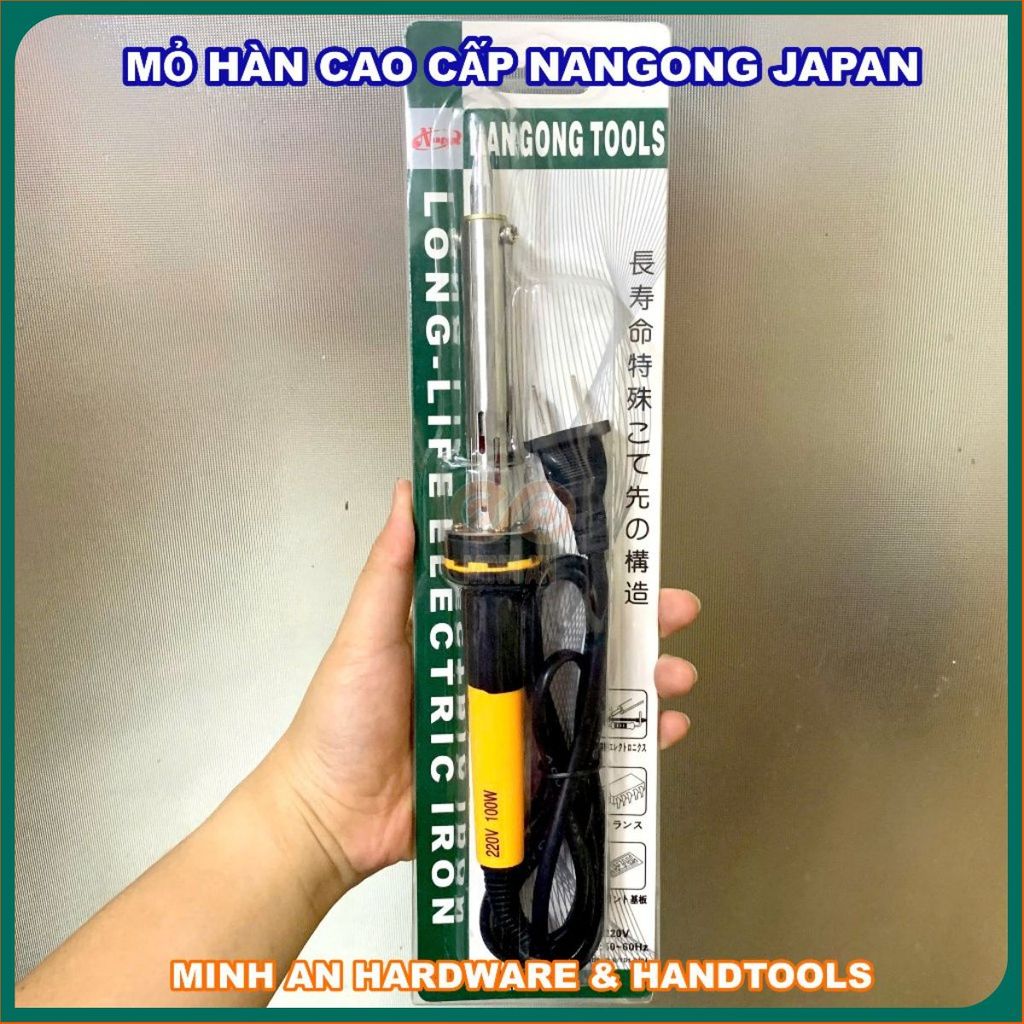 Mỏ hàn thiếc 100W NANGONG JAPAN [CAO CẤP] lên nhiệt nhanh, mối hàn chắc ...