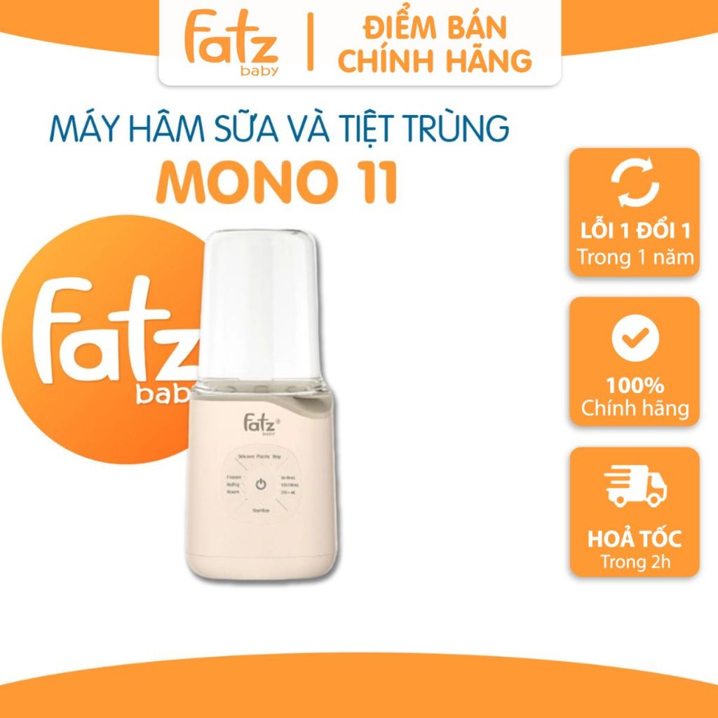 Máy hâm sữa và tiệt trùng điện tử Fatz Baby Mono 11 FB3009TN | Shopee ...