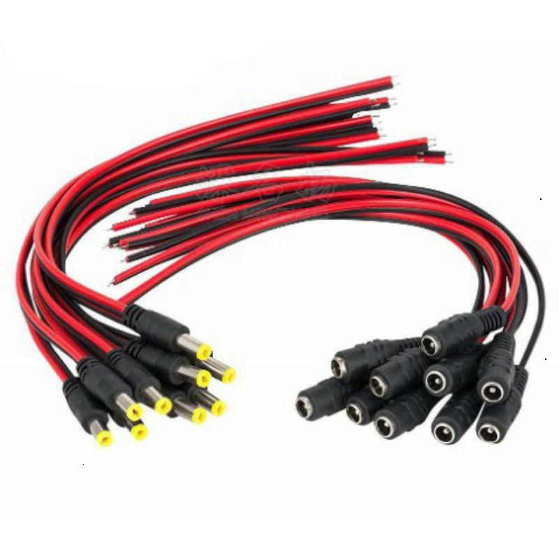 Jack nguồn DC đực/cái 5.5*2.1mm có dây cho camera BEZON | Shopee Việt Nam