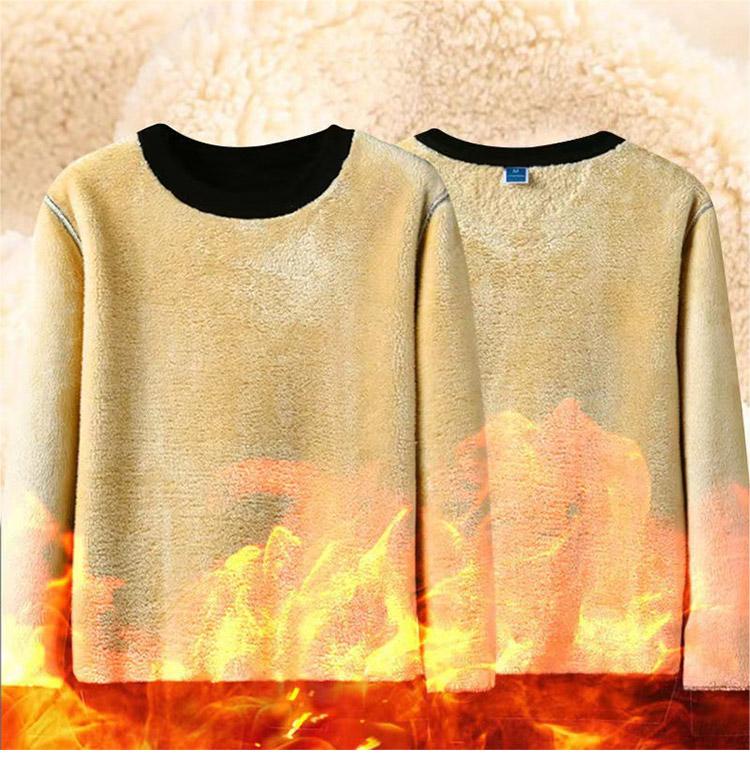 Áo sweater SINRANSINYA nhung lông cừu dày dặn cổ tròn thời trang thu ...