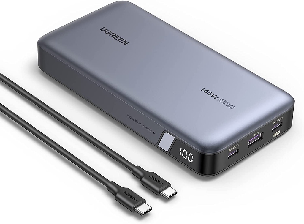 Bộ pin sạc dự phòng 25000mAh/20000mAh 145W/100W UGREEN | Cổng sạc nhanh ...