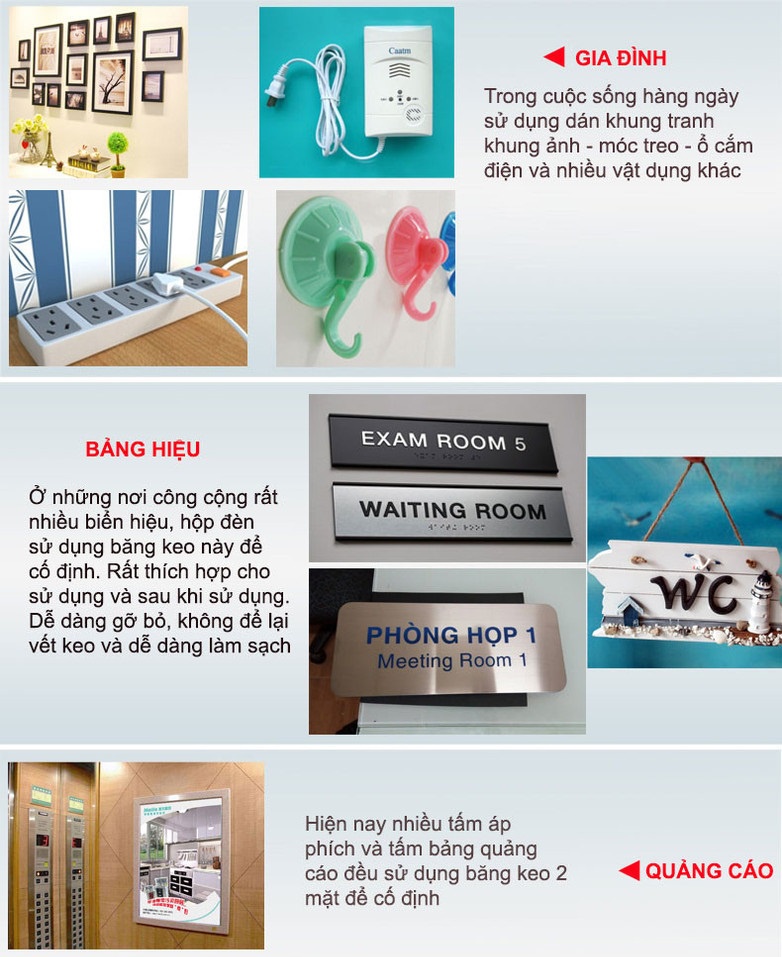 Băng keo 2 mặt cường lực siêu dính màu xám 3M VHB GPL-110 12mm dài 3m ...