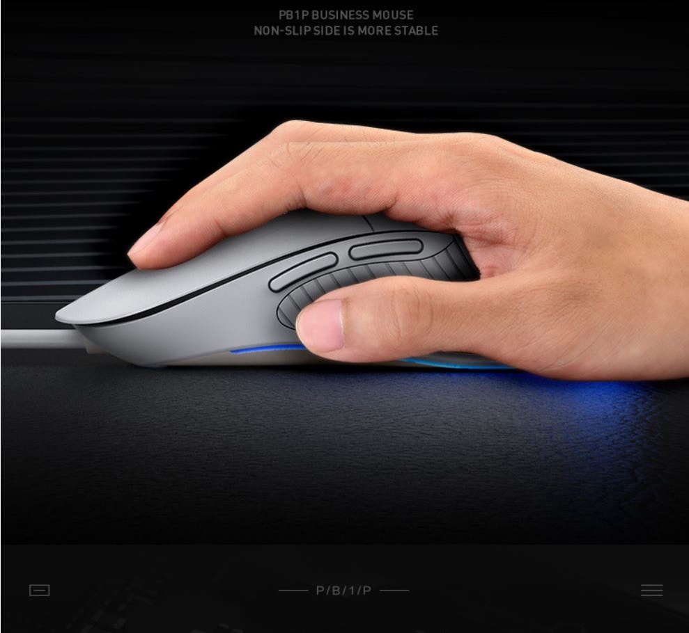 Chuột gaming có dây chơi game Maxcotech inphic PB1 APP tùy chỉnh macro ...