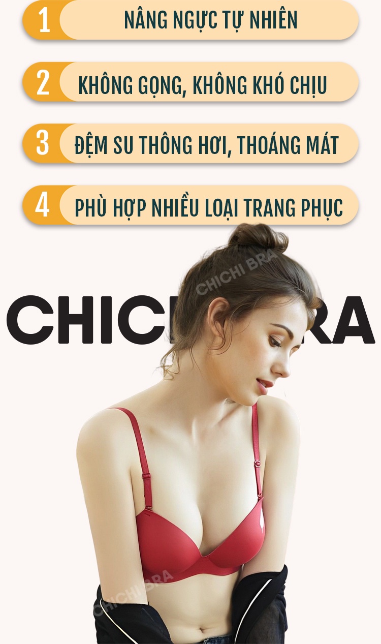 Combo 2 áo ngực Chichi Bra mút xốp bàn tay nâng ngực Combo2_A01 | Shopee Việt Nam