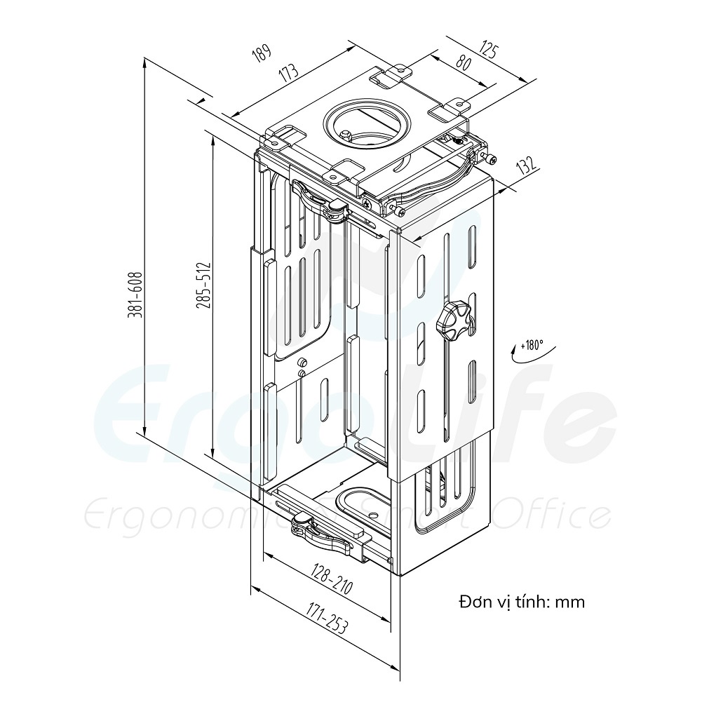 Giá Treo CPU, Kệ Treo CPU Cho Bàn Nâng Hạ Flexispot CH101 Chính Hãng ...