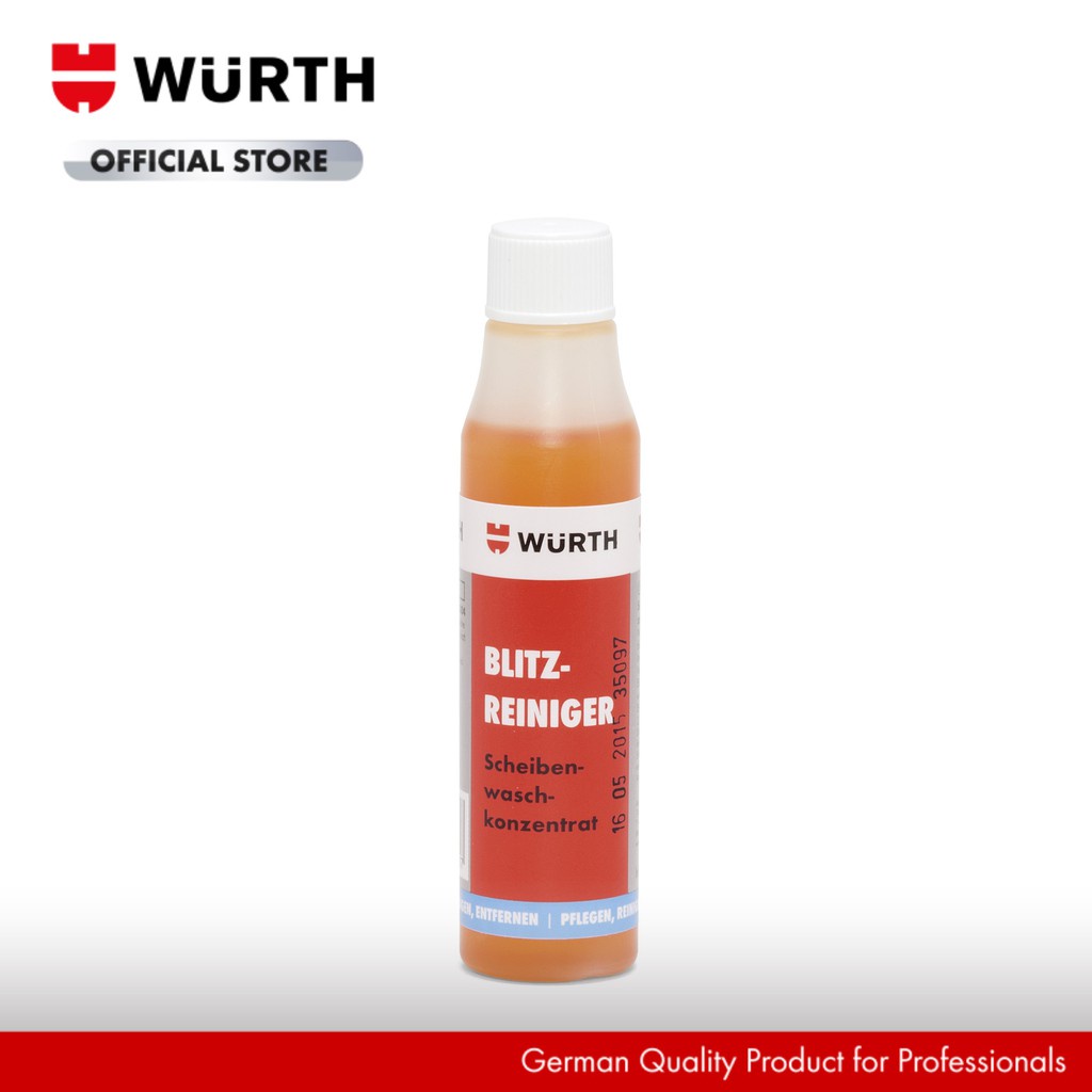 Wurth Nước Rửa Nhanh Kính Lái Tiện Dụng Blitz Reiniger 32ml | Shopee ...