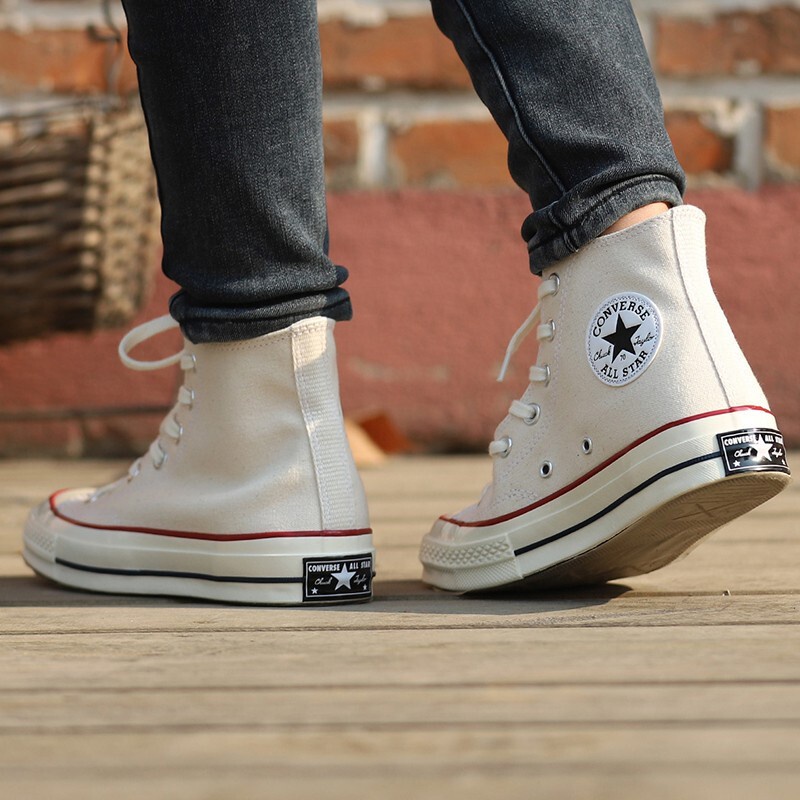Giày Converse chuck 1970s cao cổ màu trắng kem ( Tặng túi cv + bill ...