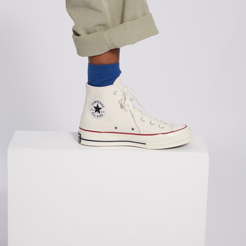 Giày Converse chuck 1970s cao cổ màu trắng kem ( Tặng túi cv + bill ...