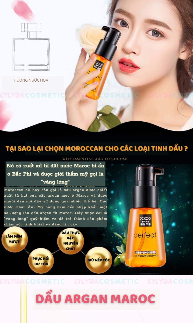 Tinh dầu dưỡng tóc JCKOO Perfect Repair 70ml oil Serum phục hồi dưỡng ...