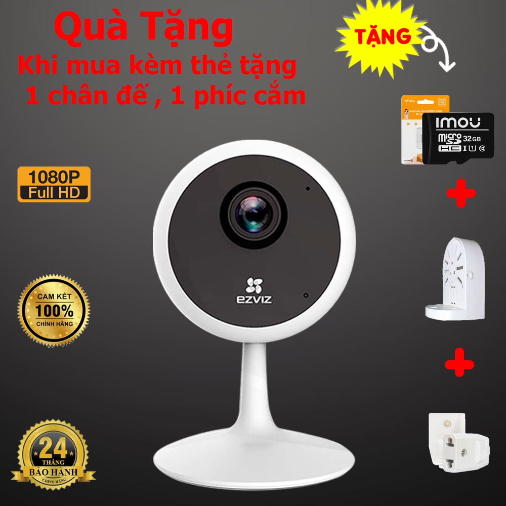 Camera wifi ezviz c1c-b 2MP Full HD 1080p - Góc nhìn rộng 130 độ ...