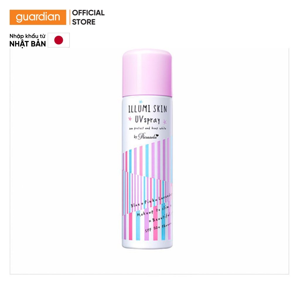 Xịt Chống Nắng Nâng Tông Naris Illumi Skin UV Spray SPF50+ PA++++ 80Gr ...